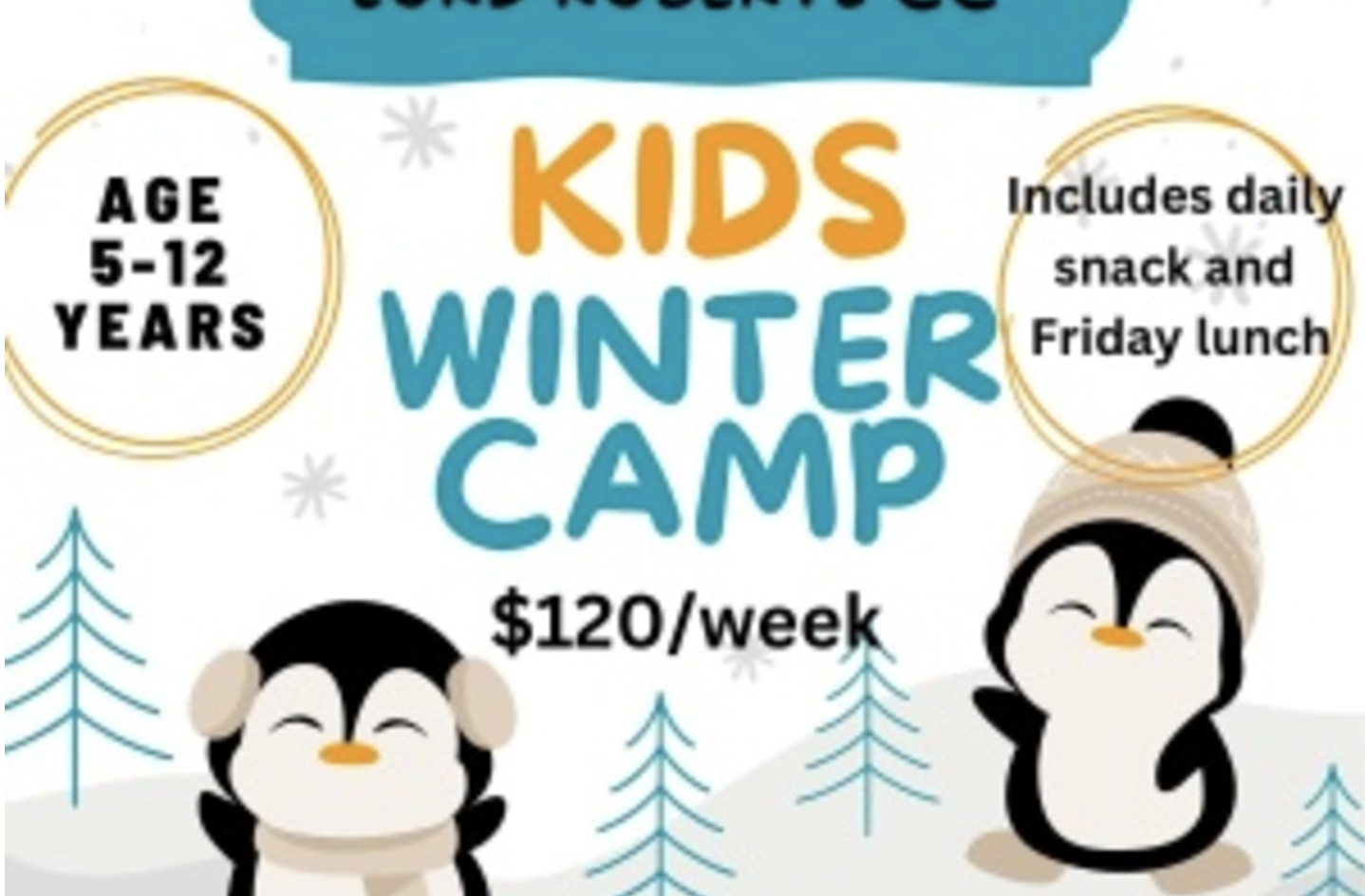 Winter Day Camp for Kids | Lord Roberts Community Centre