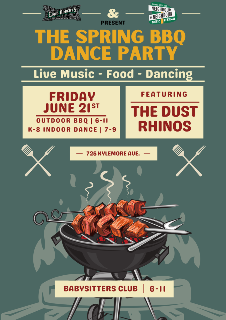 Spring BBQ Dance Party | Lord Roberts Community Centre